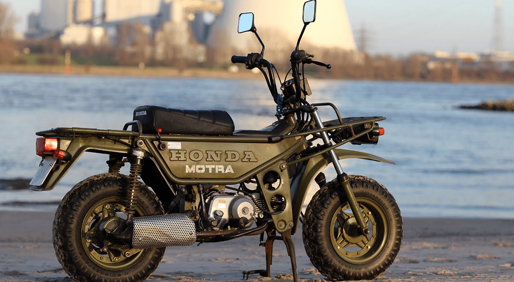 Pequeña y curiosa la Honda Motra CT50 - Pasión Biker