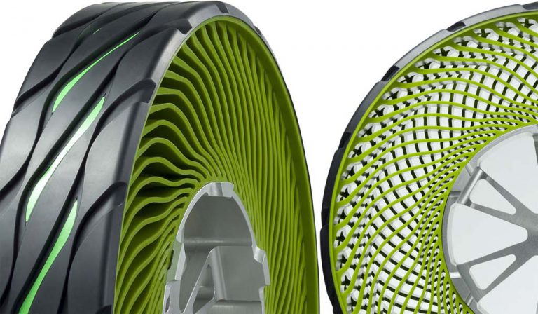 Conoce los neumáticos sin aire de Bridgestone, el invento del futuro Conoce los neumáticos sin aire de Bridgestone, el invento del futuro
